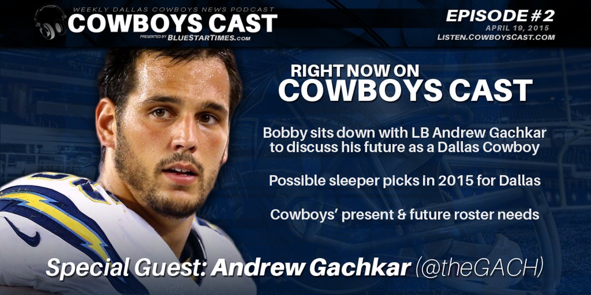 Andrew Gachkar Interview Transcript From Cowboys Cast 4/19